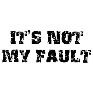CafePress It's Not My Fault Mug Ceramic Coffee Mug, Tea Cup 11 oz