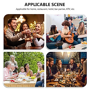 CLISPEED Wine Cooler Bucket Acrylic Wine Barrel Portable Bath Wine Bottle Chilling Tub Ice Bucket Square Stand Wine Ice Bucket Wine Bucket Cocktail Ice Bucket Ice Cubes Bucket Drinks Beer