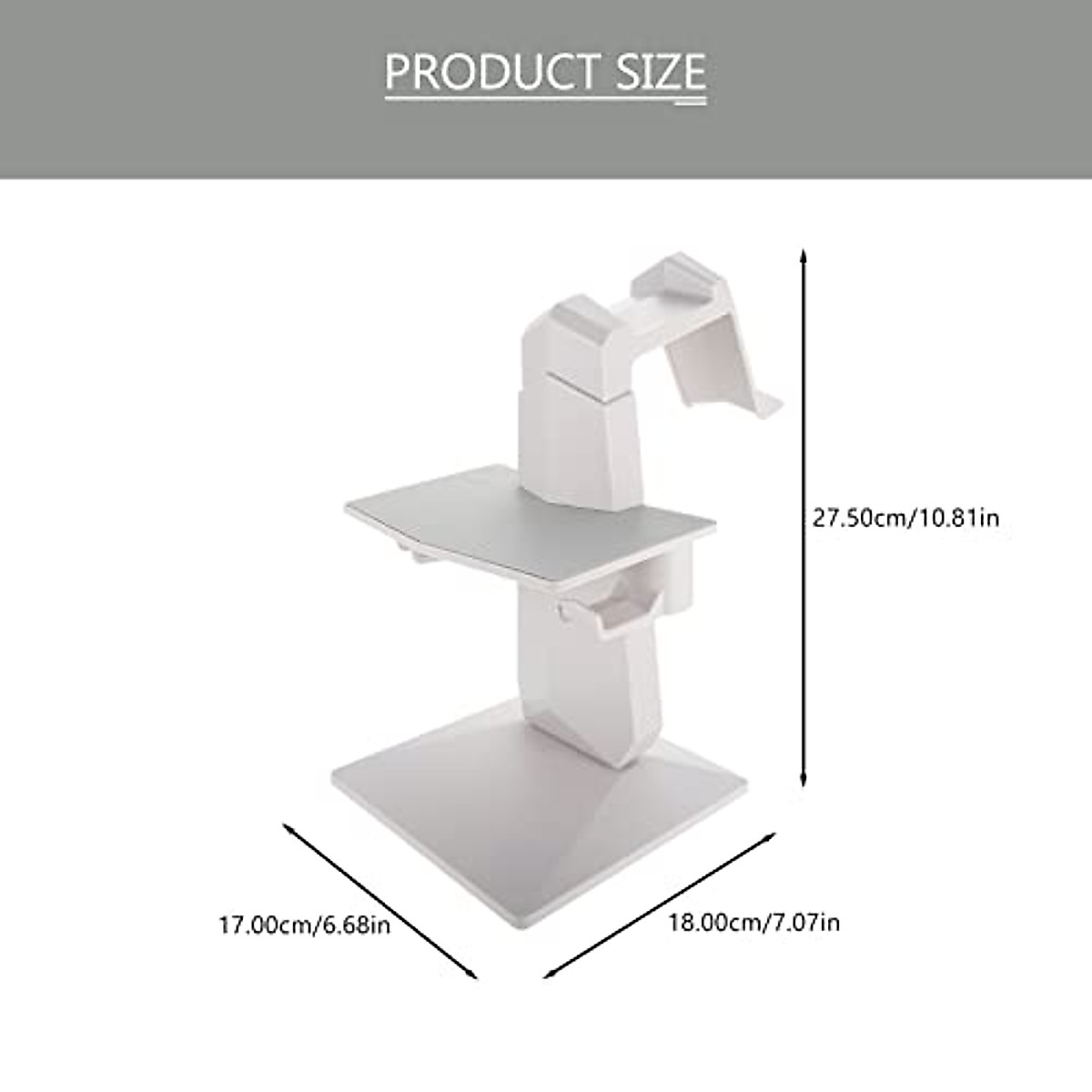 ibasenice Vr Display Stand Earphone White Touch Abs