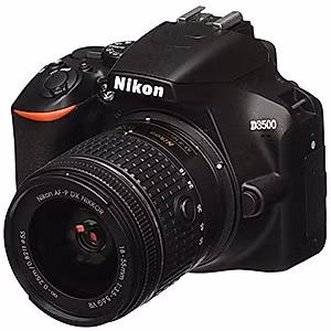 Nikon D3500 W/ AF-P DX NIKKOR 18-55mm f/3.5-5.6G VR Black