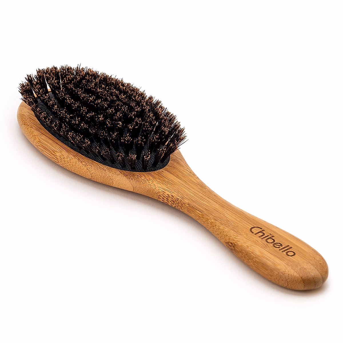 Boar Bristle Hair Brush Set - Designed for Kids, Women and Men. Natural Bristle Brushes Work Best for Thin and Fine Hair, Add Healthy Shine, Improve Texture, Reduce Frizz. Wood Wet Detangler Comb