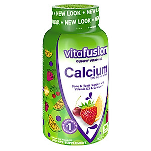 Vitafusion Calcium Gummies, 500 mg (2 Pack, 200 ct.)