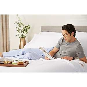 Westin Mattress Pad - Plush Quilted Mattress Topper with Deep Fitted Sides - King (78" x 80" x 18")