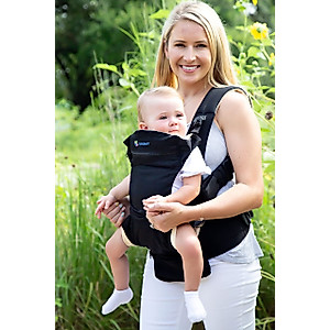 Organic Baby Carrier Newborn to Toddler–Infant&Child Carrier with Lumbar Support