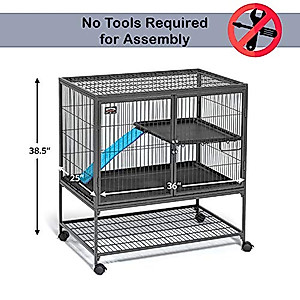 MidWest Homes for Pets 181 Ferret Nation Single Unit, 1-Year Manufacturer Warranty