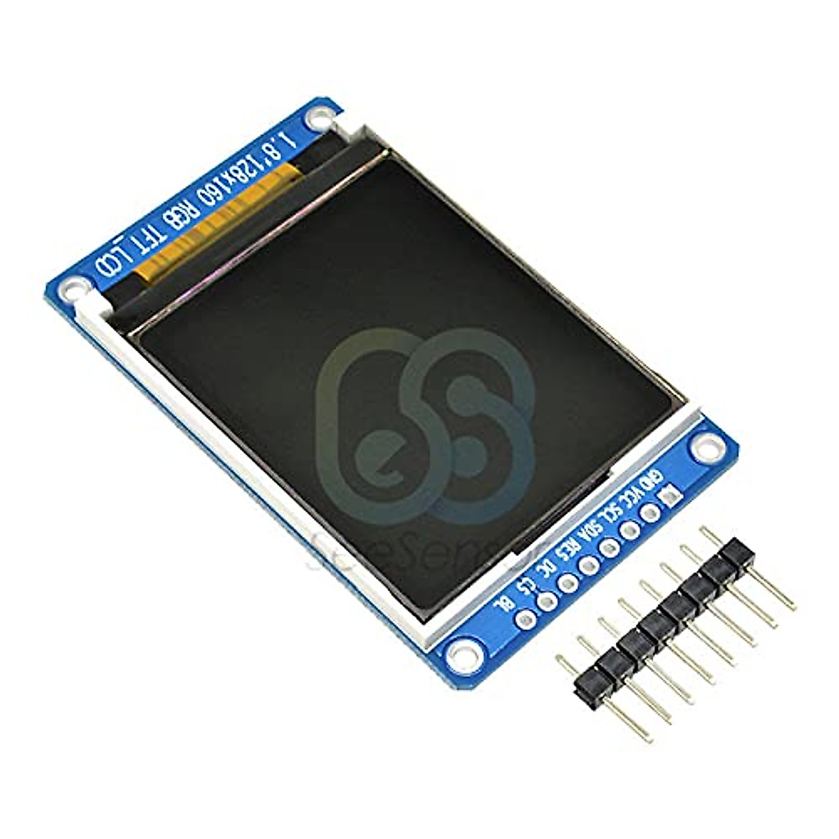 1.8 inch 128160 128x160 SPI Full Color TFT LCD Display Screen Module ST7735S 3.3V Replace OLED Power Supply for Arduino