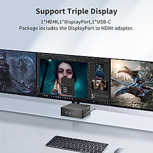 msecore Mini PC with AMD Ryzen 9 5900HX 8 Cores, 64G DDR4 RAM, 2T NVME SSD, Dual LAN, Support 1 * 2.5G, 4K, 1*HDMI, 1*DP, 1*USBC Triple Display, Wi-Fi 6e, Bluetooth 5.3, VESA, Windows 11 Pro