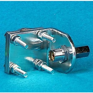 WORKMAN RV1 CB RADIO ANTENNA SINGLE GROOVE MIRROR MOUNT W/ SO239 STUD