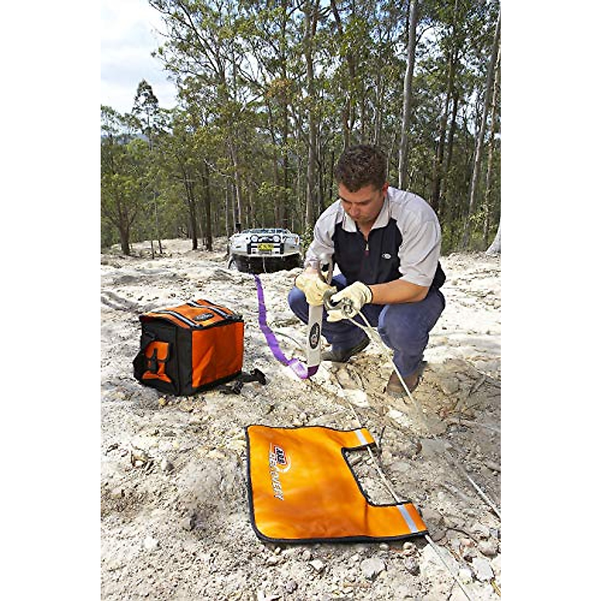 ARB RK9US Premium Recovery Kit,Orange