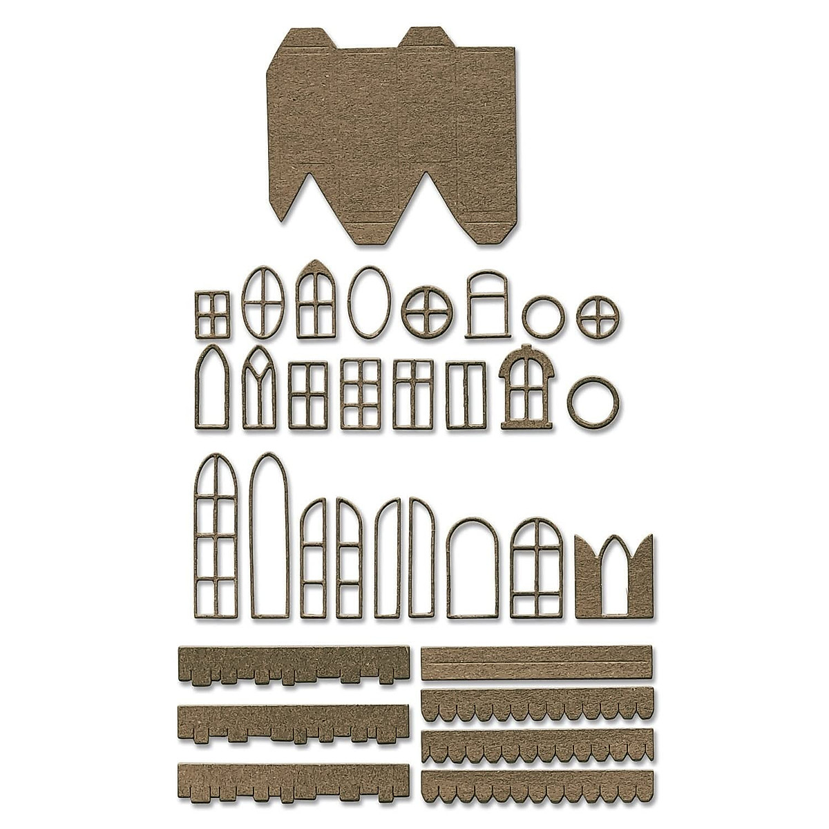 Sizzix Village Collection by Tim Holtz Village Collection by Tim Holtz, 665564