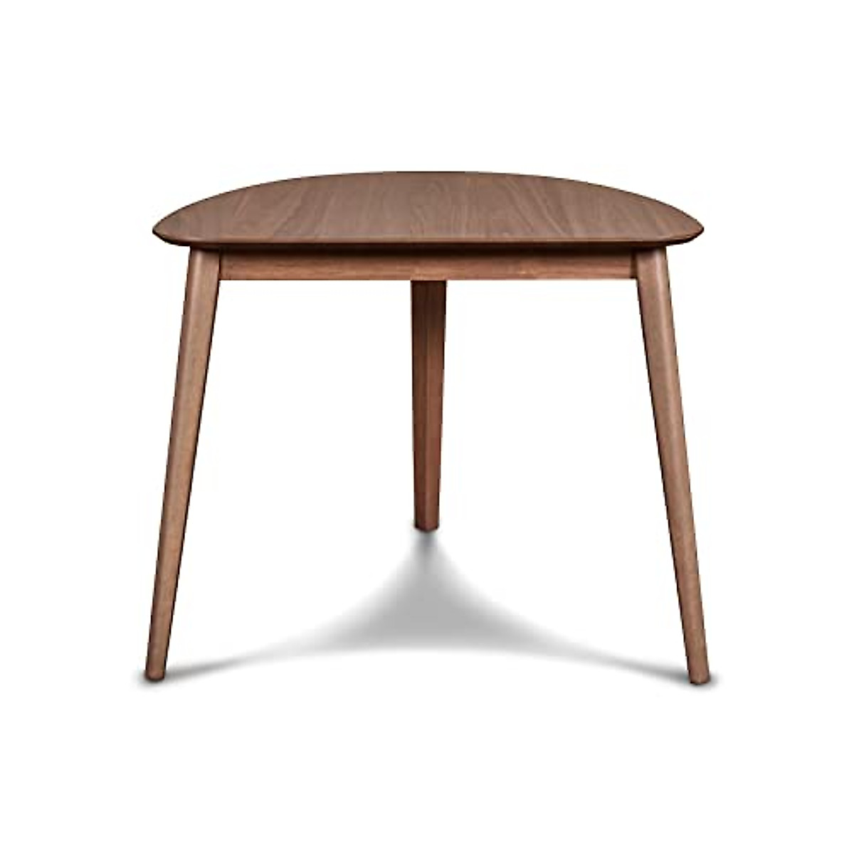 New Classic FURNITURE Oscar Corner Table, Walnut