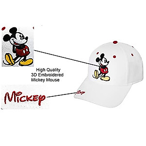 Disney Collections Etc Classic Embroidered Mickey Mouse Baseball Hat