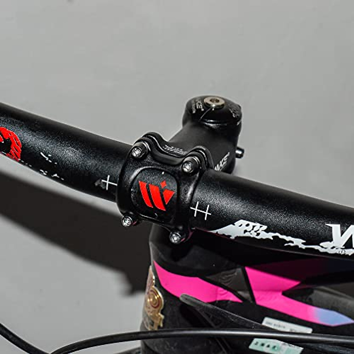 CYSKY 31.8 Bike Stem 7 Degree 45mm MTB Stem Handlebar Riser Extender for Road Bike, Mountain Bike, MTB, BMX, Cycling (45mm)