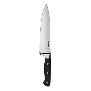 Cuisinart C77TR-8CF Triple Rivet Collection 8" Chef Knife, Black