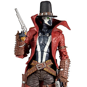 McFarlane Toys - Spawn Gunslinger 7" Action Figure with Gatling Gun and Accessories