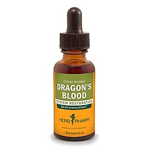 Herb Pharm Dragon's Blood Liquid Tree Sap for Digestive Support - 1 Ounce (DDRAG01)