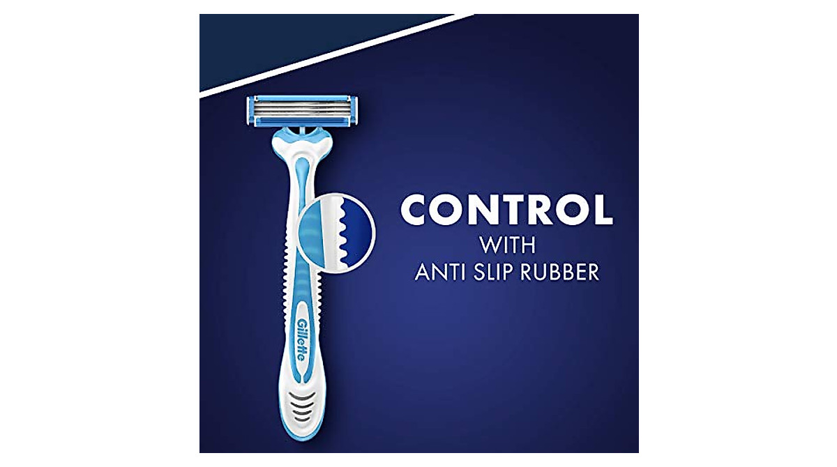 Gillette Sensor3 Cool Disposable Razors – 8 Count for a Fresh Shave