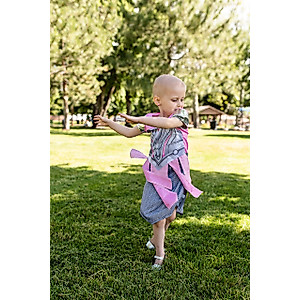 Little Adventures Warrior Princess Dress Up Costume (Medium Age 3-5) - Machine Washable Child Pretend Play and Party Dress with No Glitter