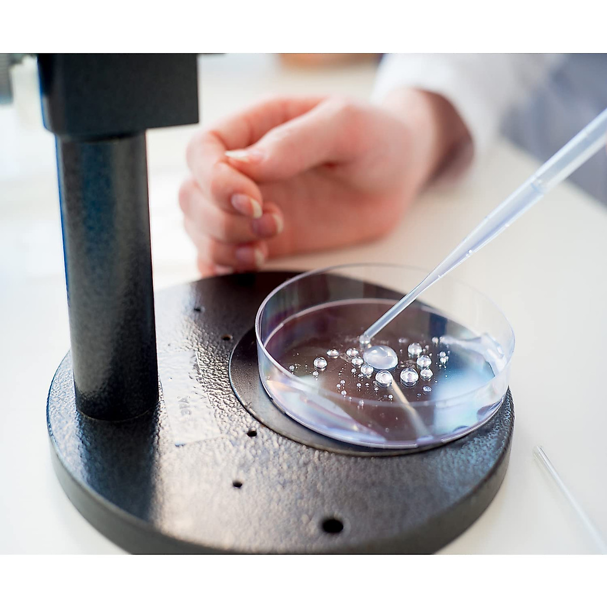 20 Pack Plastic Petri Dishes with Lids, 90 x 15mm Bioresearch Sterile Petri Dish, Culture Dishes for School Science Projects, Seeding, Storage, Biological Themed Party