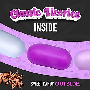 Wiley Wallaby 7.05 Ounce Classic Black Gourmet Australian Style Soft & Chewy Licorice Candy Bean, 1 Pack