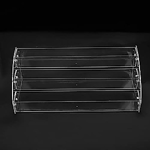 CHICIRIS Multi-Layers Clear Acrylic Display Stand Rack Organizer Cosmetic Storage Box ​Display Shelf (Three Layer)