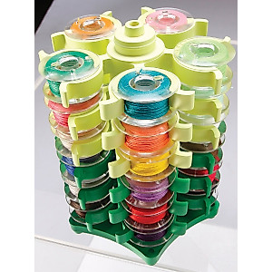 Clover Stack 'n Store Bobbin Tower with Nancy Zieman-3-1/2 X3-3/4