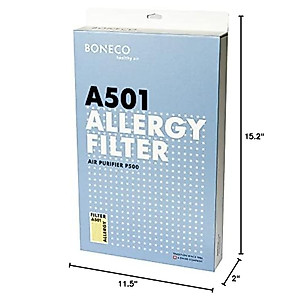 BONECO - Allergy HEPA Filter A501 with Activated Carbon for The P500 Air Purifier
