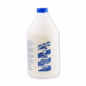 Campbell's Pre-Mixed Shave Cream 64oz/Half Gallon
