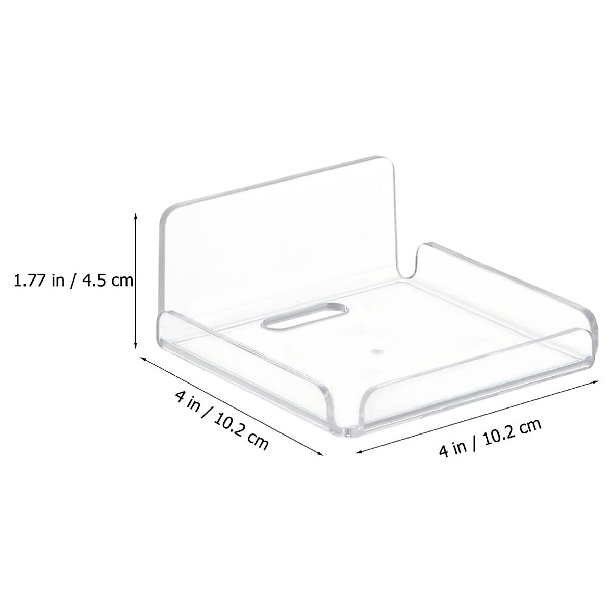 UKCOCO 2pcs Camera Bracket Corner Shelfs Indoor Plant Shelves Wall Shelves for Plants Monitor Camera Wall Shelf Camera Wall Mount Speaker Stand Acrylic Transparent Speaker Shelf