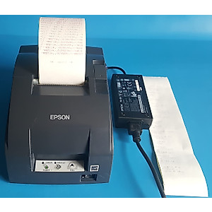 Epson C31C514767 Epson, TM-U220B, Dot Matrix Receipt Printer, Ethernet (E04), Epson Dark Gray, Auto Cutter, Power Supply Included Replaces C31C514667