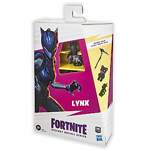 FORTNITE Hasbro Victory Royale Series Lynx Collectible Action Figure with Accessories - Ages 8 and Up, 6-inch