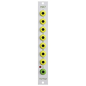 Tiptop Audio MIX7 Eurorack Analog Summing Mixer