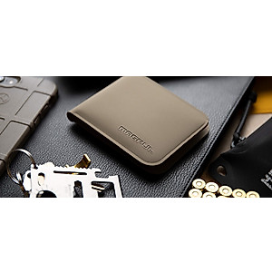 Magpul unisex-adult Polymer DAKA Bifold Tactical Minimalist Cash and Card Holder Wallet EDC Gear, Black