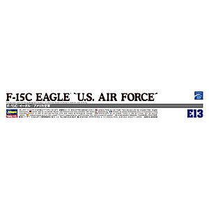 F-15C Eagle US Air Forice Fighter 1/72 Hasegawa