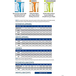 Landau womens Landau Relaxed Fit 5-pocket 4-button Full-length for Women 3153 Medical Lab Coat, White Twill, 8 US