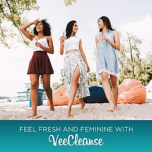 VeeFresh - VeeCleanse Boric Acid Vaginal Suppositories - Vaginal pH Balance Suppositories - Vaginal Odor Control - Feel Fresh, Feminine and Confident