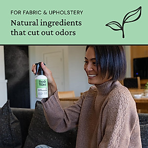 Fresh Wave Odor Eliminator Spray & Air Freshener, 8 oz. | Pack of 2 | Fine Mist | Odor Absorbers for Home | Safer Odor Relief | Natural Plant-Based Odor Eliminator | For Furniture, Fabrics & Trash