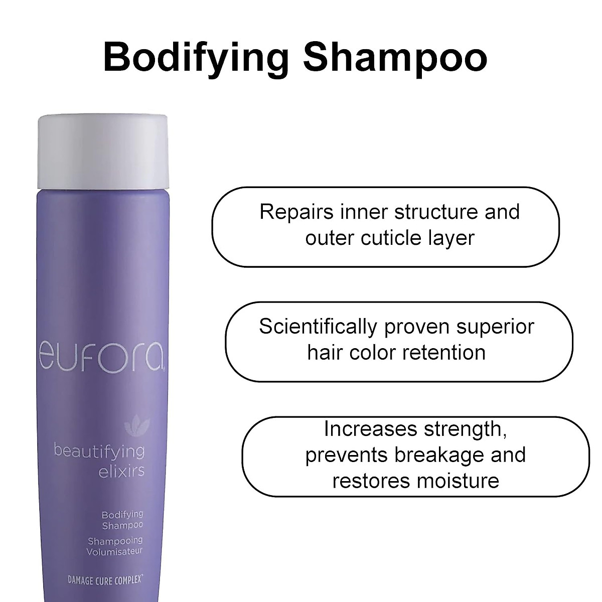 Eufora Beautifying Elixirs Bodifying Shampoo - 8.5 oz