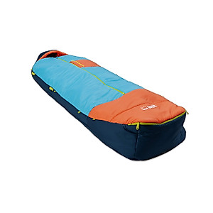 ust monarch sleeping bag with temp control, heavy duty construction, pillow option and carry case for camping, hiking, backpacking and outdoors - regular