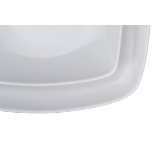 BIA Cordon Bleu 904710S4SIOC Epoch Salad Plate, Set of 4, 7-Inch Square