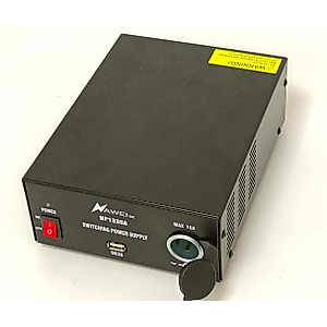 Switching Power Supply 13.8V 30 Amp Bench Power Supply, AC-to-DC Power Convertor with USB Port and Cigarette Plug Output for Powering Ham/CB Radios/Amateur Radio, Scanners
