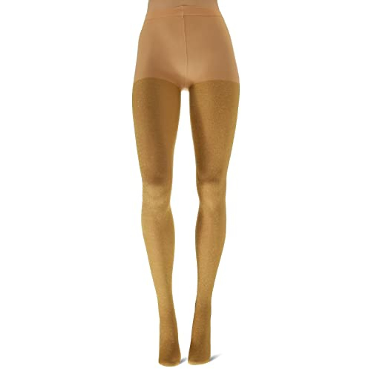 Leg Avenue womens Lurex Shimmer Tights. Costume Accessories, Gold, One Size US