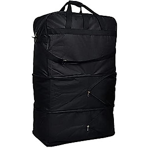 New 30'' Light-weight Expandable Wheeled Bag for Travel Holds 50 Lbs