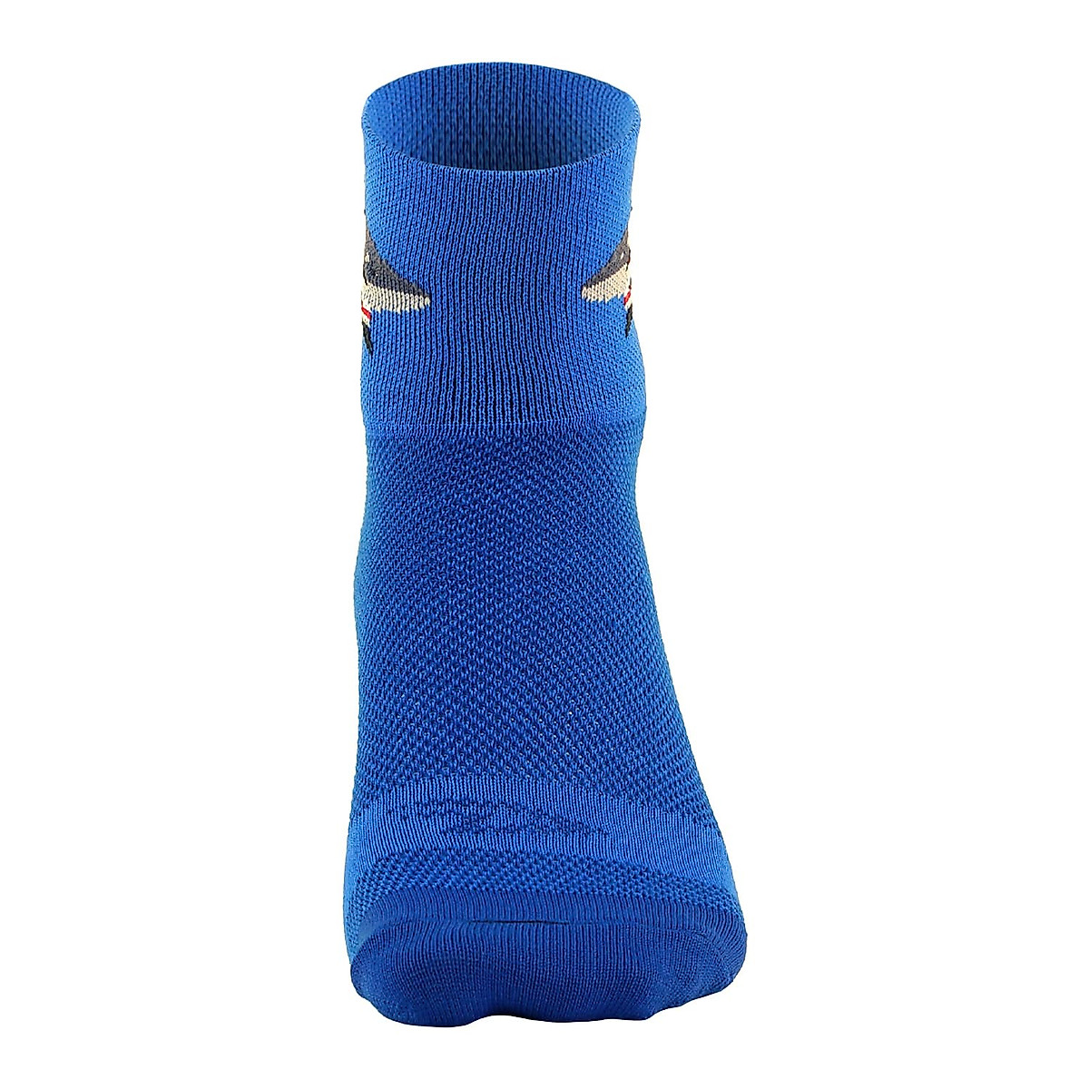 DeFeet Men's Aerator Attack Sock, Blue, Medium