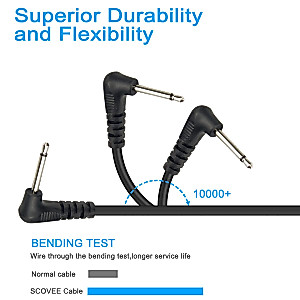 SCOVEE DC Charging Cable | USB Charger Cord,2.5mm USB DC Charger Cord Replacement,Fast USB DC Charging Cord,5v DC Charger Cable Wire 3ft