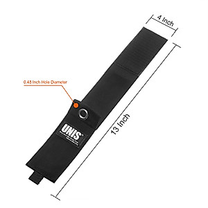 8 Pack Heavy Duty Large 13-inch Extension Cord Storage Extendable Cable Ties Strap Loop Hanger Organizer for Cable, Hose, Power Cord, and Rope