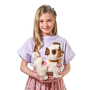 Pets Alive Poppy The Booty Shakin’ Pug – Interactive Dancing Plush Puppy by ZURU Robotic Realistic Soft Dog Stuffed Animal Toy for Kids, Girls