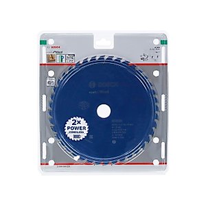 Bosch Professional Circular Saw Blade Expert (for Wood, 254 x 30 x 2.1 mm, 40 teeth; Accessories: Cordless Circular Saw)