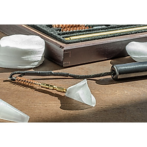 SE 2" Round Non-Woven Gun Cleaning Patches (300 Count) - GC-R2300NW