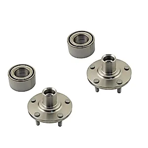 2 DTA Front Wheel Hub Wheel Bearing Repair Kits Left and Right Compatible with 2012-2018 Ford Focus, C-Max. Replaces Hub81, 510110